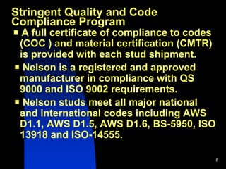 Stud Welding Construction Applications_HC | PDF