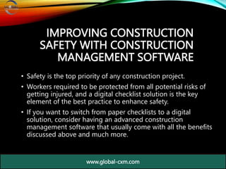 Construction Safety Checklist | PPT