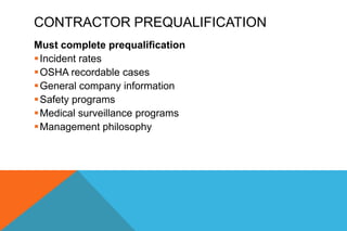 Construction safety management | PPTX