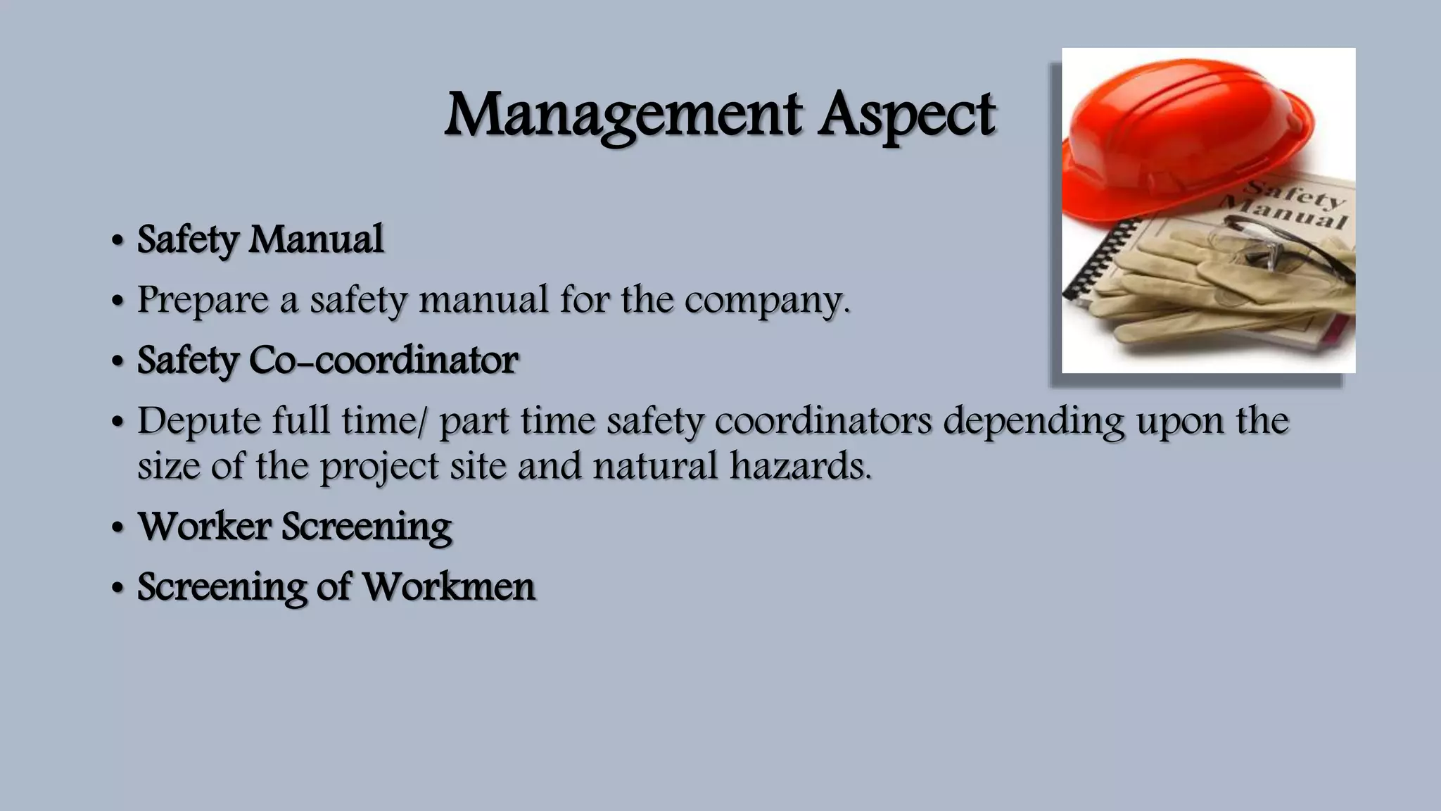 Construction Safety Management | PPTX
