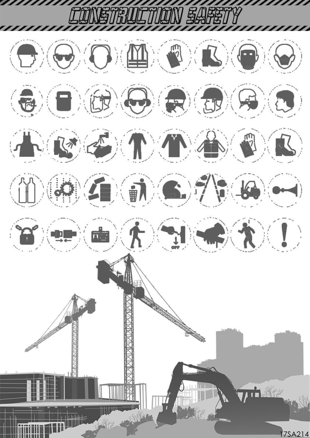 Construction safety poster | PDF | Civil Engineering Industry | Industries