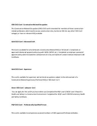 Apply for CSCS Card | Book your CITB Test with Construction safety Support