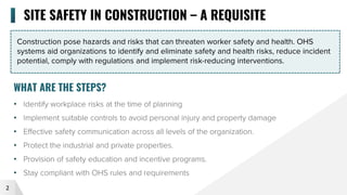 Construction safety training | PPT
