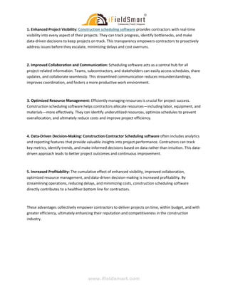 Construction Scheduling Software An In-Depth Guide for Professionals ...