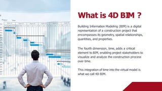 Construction Sequencing with 4D BIM Scheduling & Simulation | PPTX