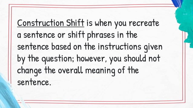 Construction Shift | PPTX