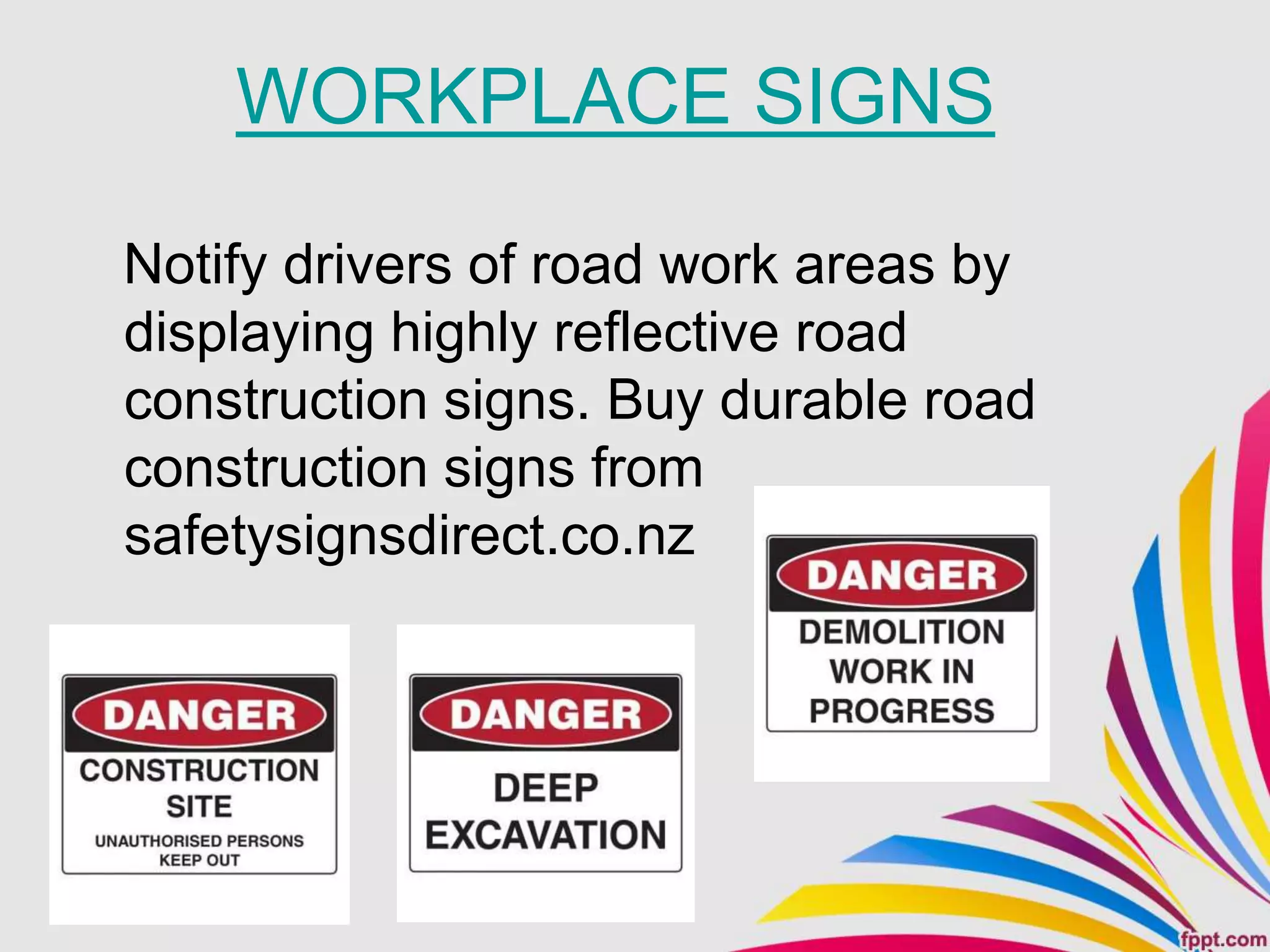 Construction sign | PPT