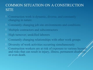 Construction Site Health & Safety | PPT