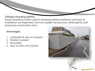 Construction Site Hoarding Engineering presentation.pptx