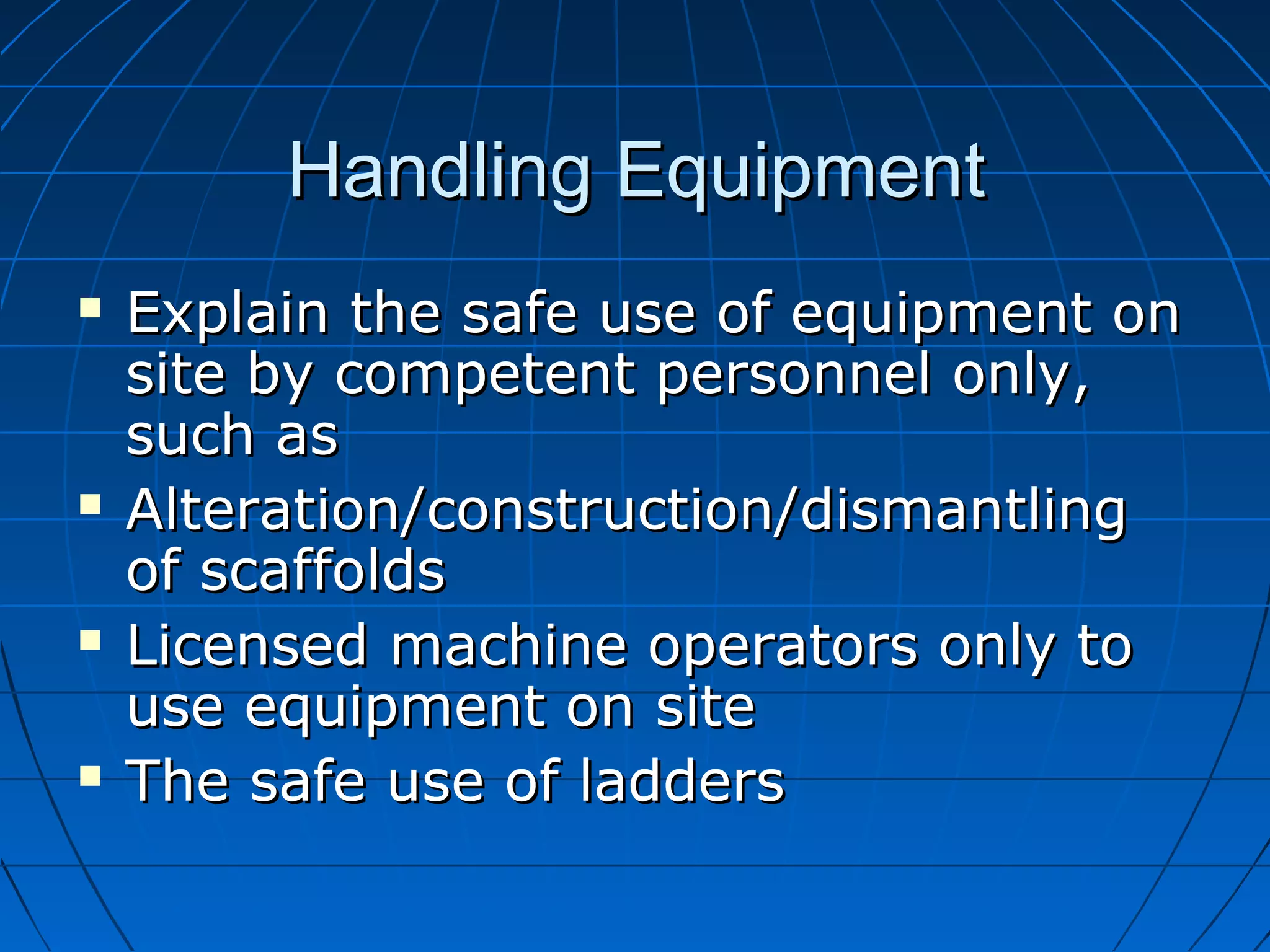 Construction site induction | PPT