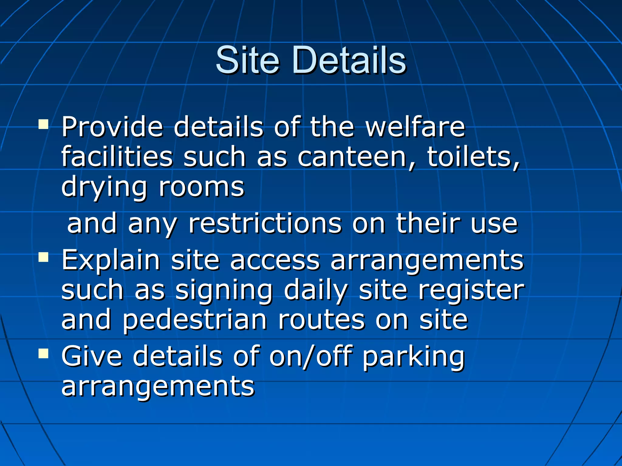 Construction site induction | PPT