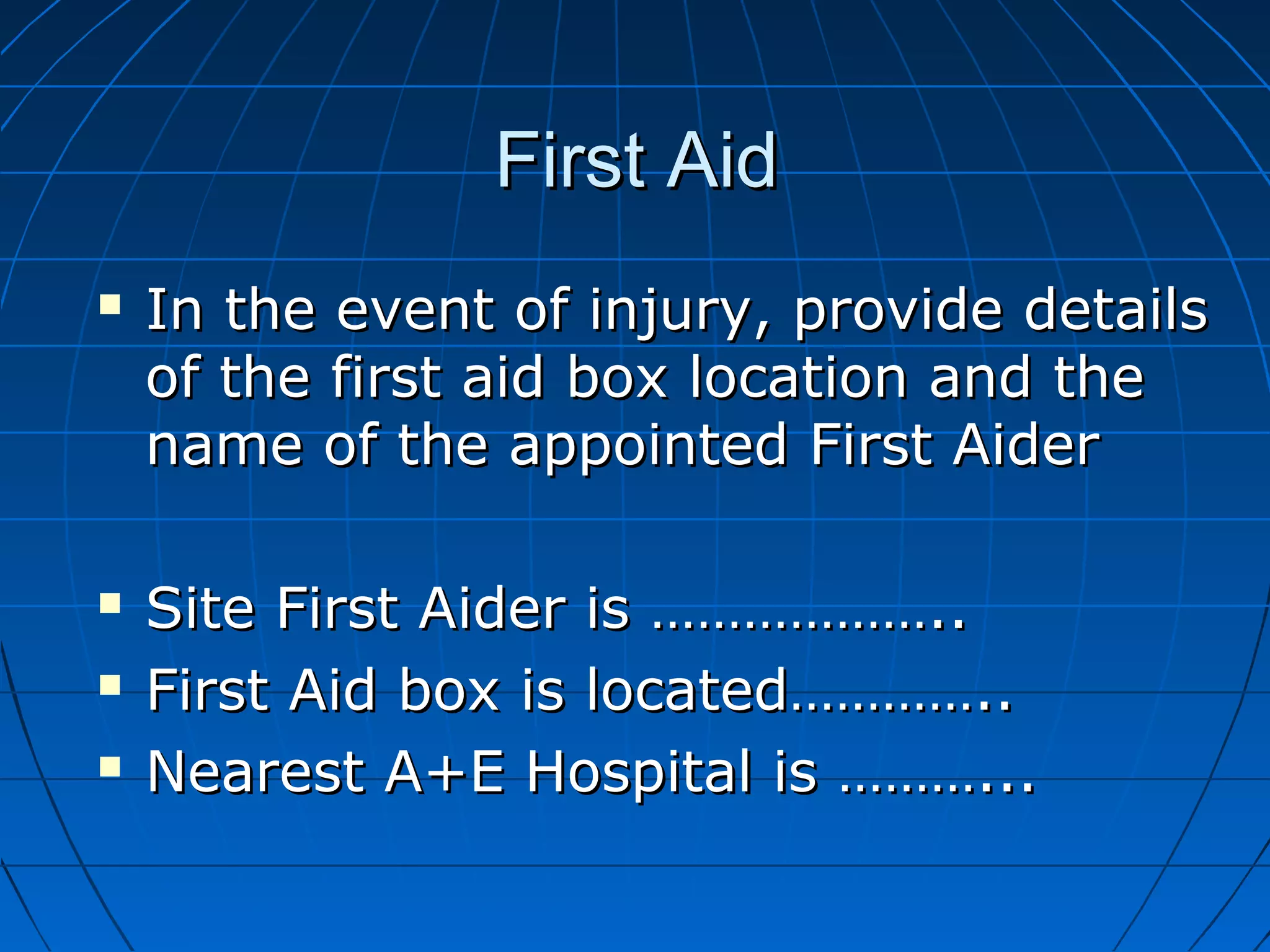 Construction site induction | PPT