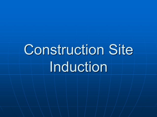 Construction_Site_Induction_For_Sample.ppt