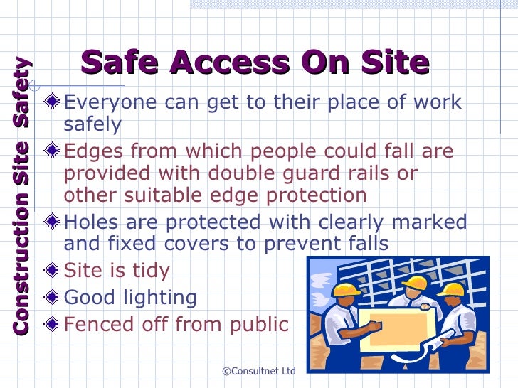 Construction site safety