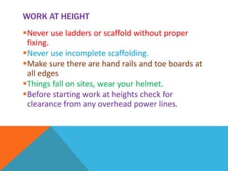 construction site safety.ppt