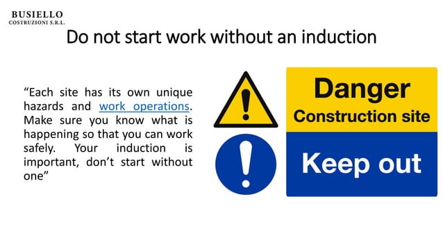 Construction Site Safety Tips by Busiello Building SRL | PPT