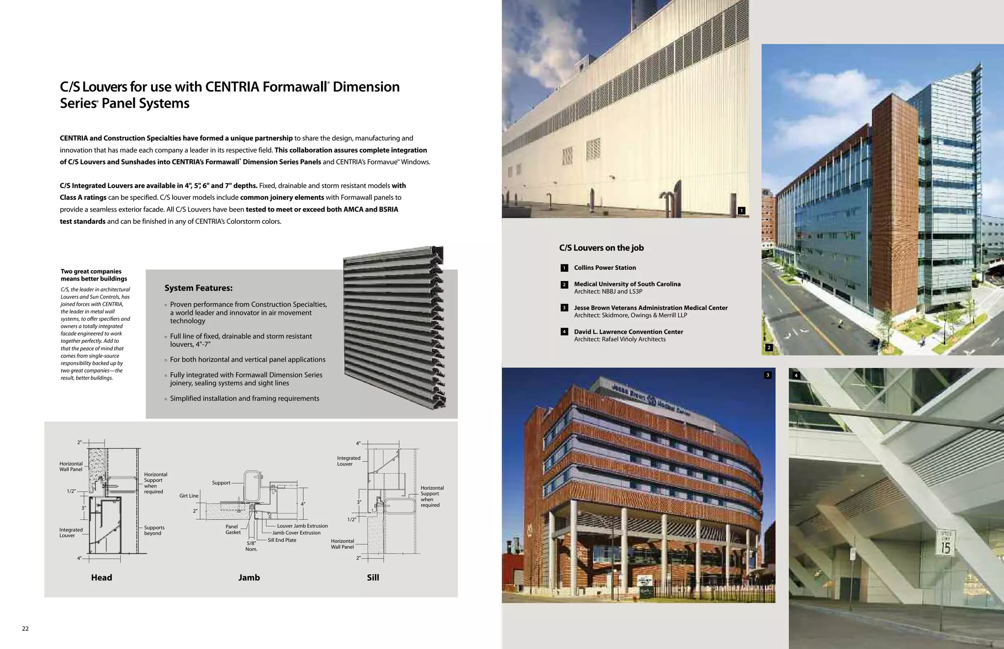 Construction Specialties 2010 Louver Catalog | PDF