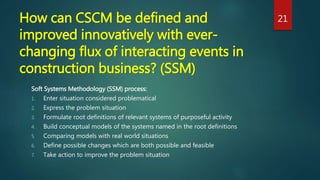 Construction Supply Chain Management | PPTX