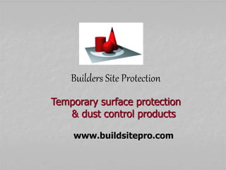 Construction Surface Protection | PPT