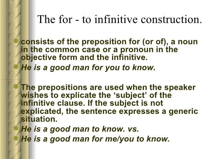 Constructions with verbals