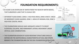 Construction techniques in flood prone areas | PPTX