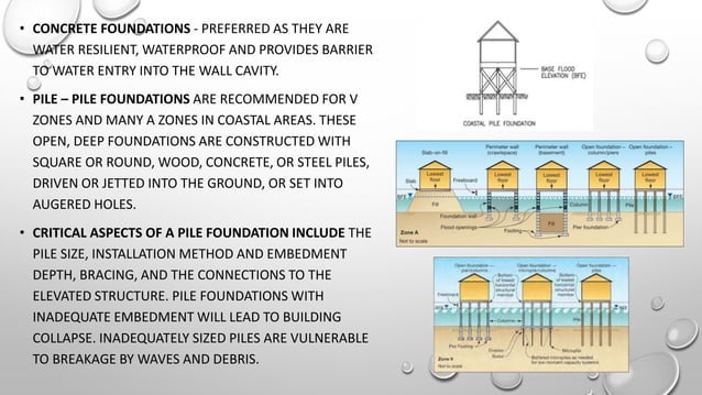 Construction techniques in flood prone areas | PPTX | Science