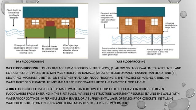 Construction techniques in flood prone areas