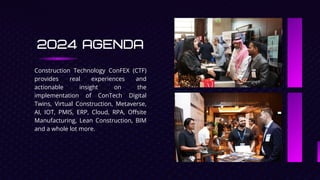 Construction Technology ConFex: ConTech Event of the Year | PDF