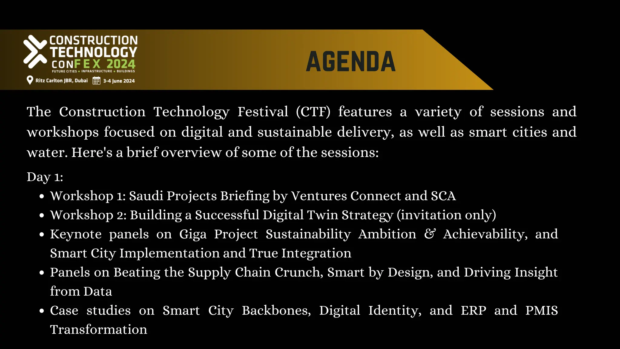 Construction Technology ConFEX: Ultimate ConTech Event | PDF