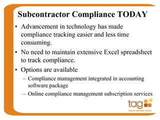 Construction Technology Insider - Episode 1: Subcontractor Compliance ...