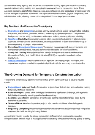 Construction Temp Agency.pdf for employers | PDF