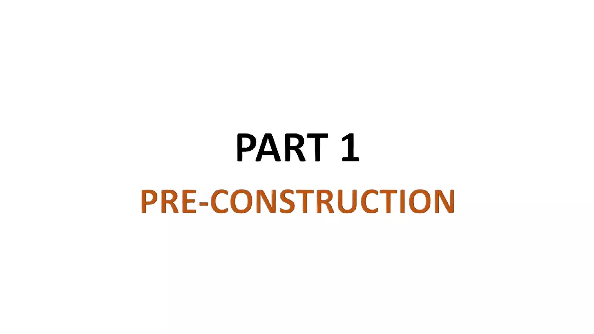Construction tender preparation | PPT