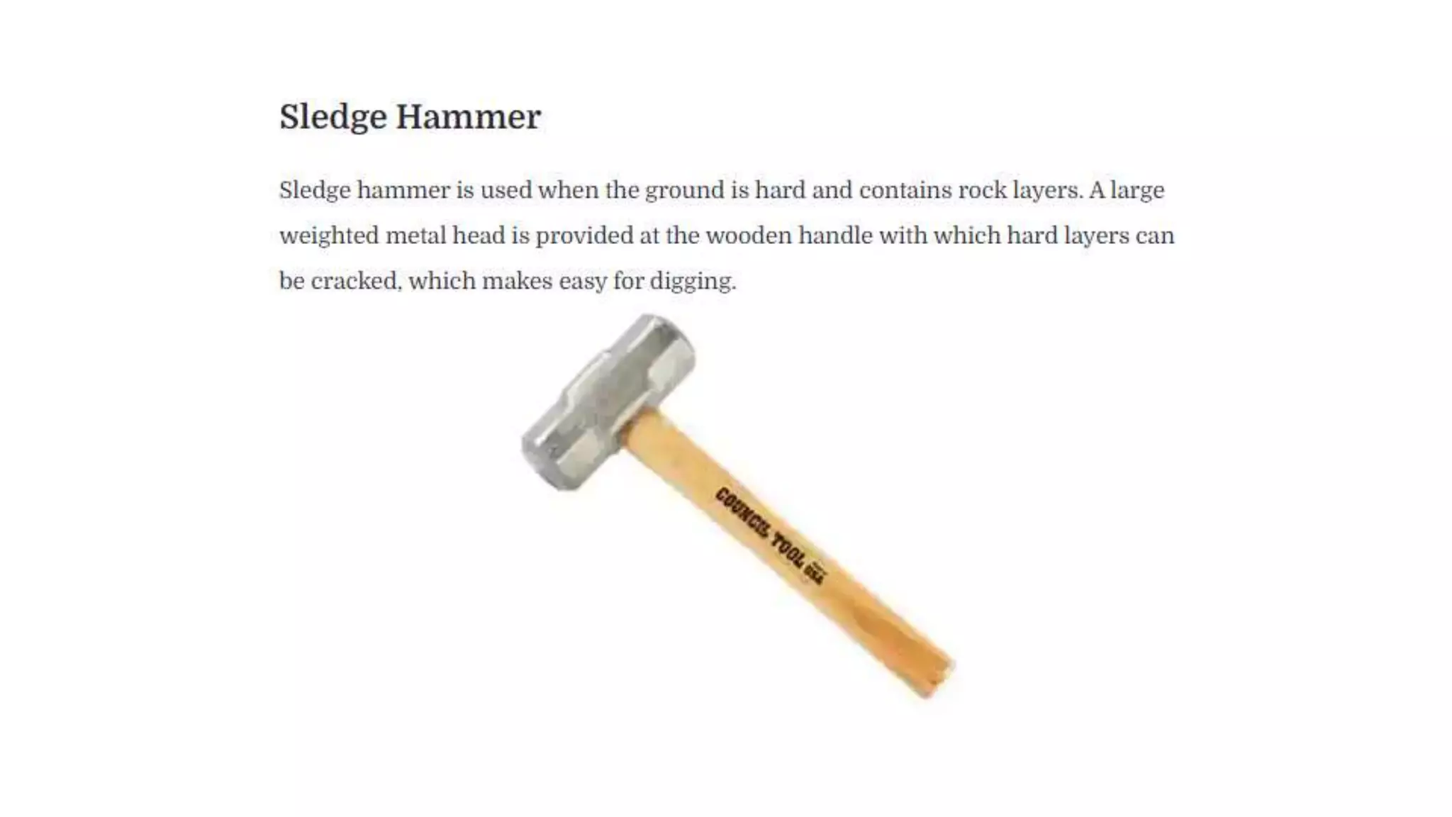 construction tools & equipments.pptx | Woodworking | Arts and Crafts