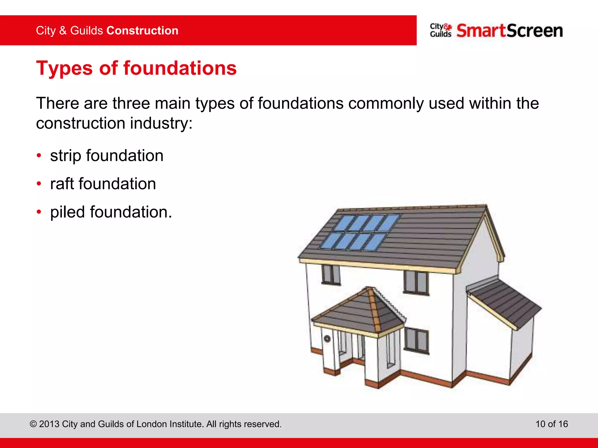 101 Level 1 Principles of building construction, information and ...