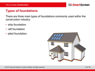101 Level 1 Principles of building construction, information and ...