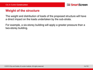 101 Level 1 Principles of building construction, information and ...