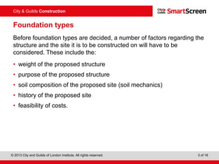 Unit 101, ppt 3, Principles of building, construction, information and ...