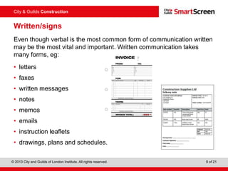 Unit 101, ppt 5, Principles of building, construction, information and ...