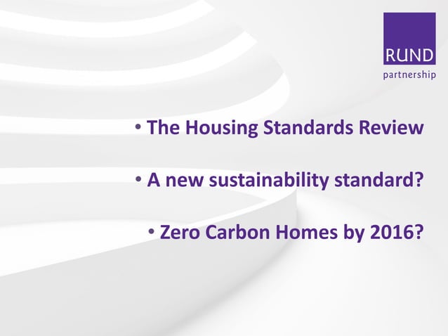 Code for sustainable homes | PPT