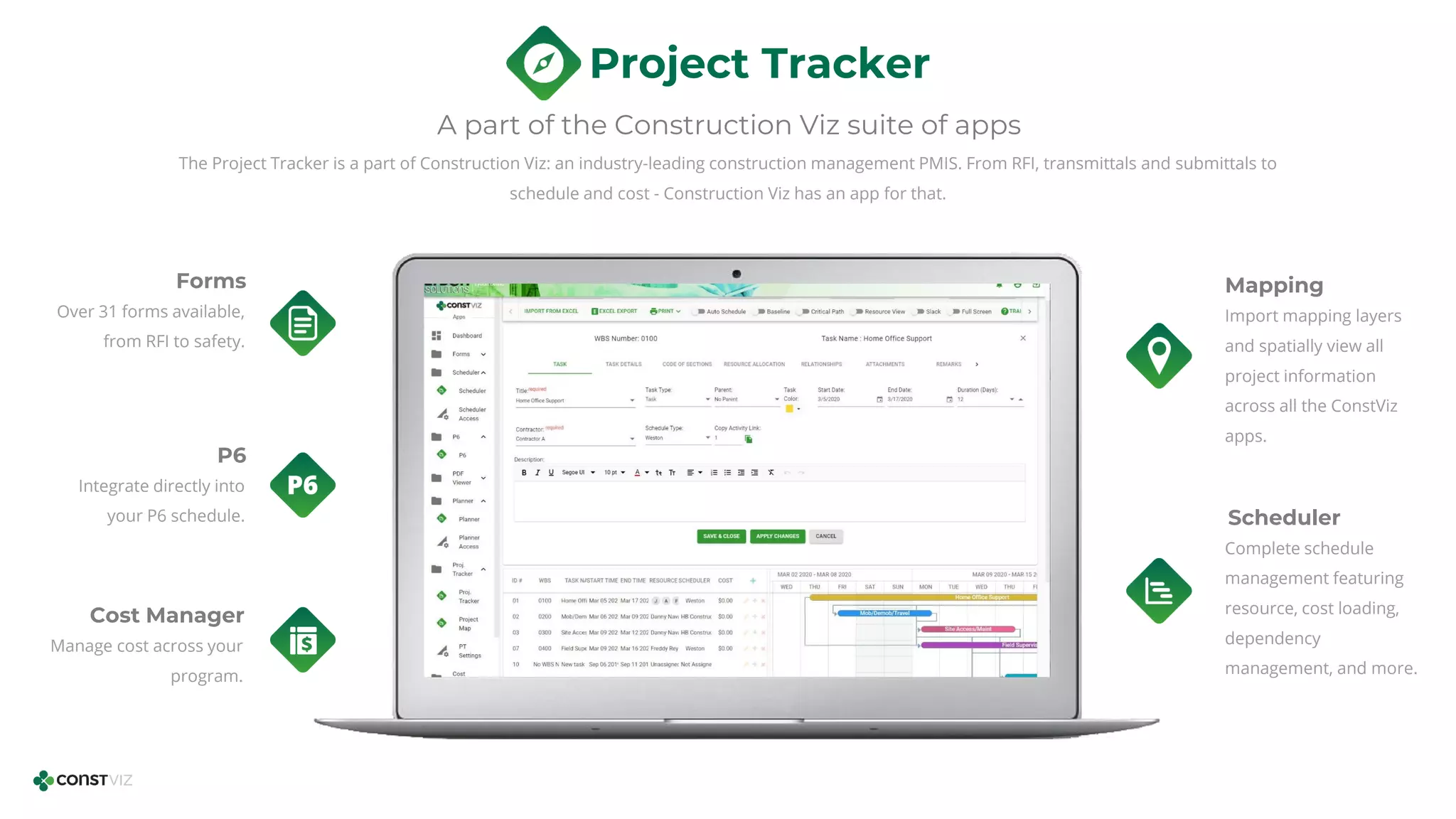 Construction Viz Project Tracker | PDF