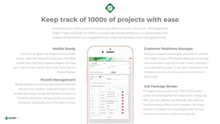 Construction Viz Project Tracker | PPT