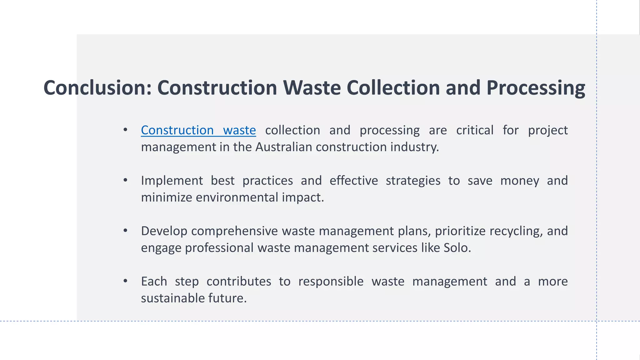 Construction Waste Management: Best Practices for Handling and Disposal ...