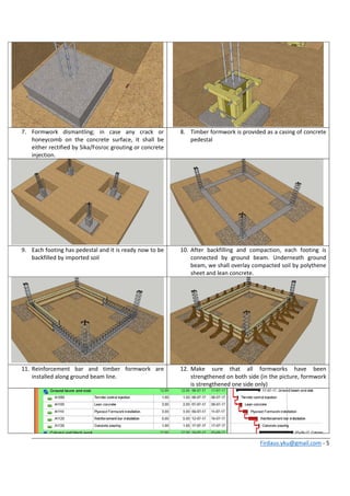 Construction work tutorial of small RC Building | PDF | Woodworking ...