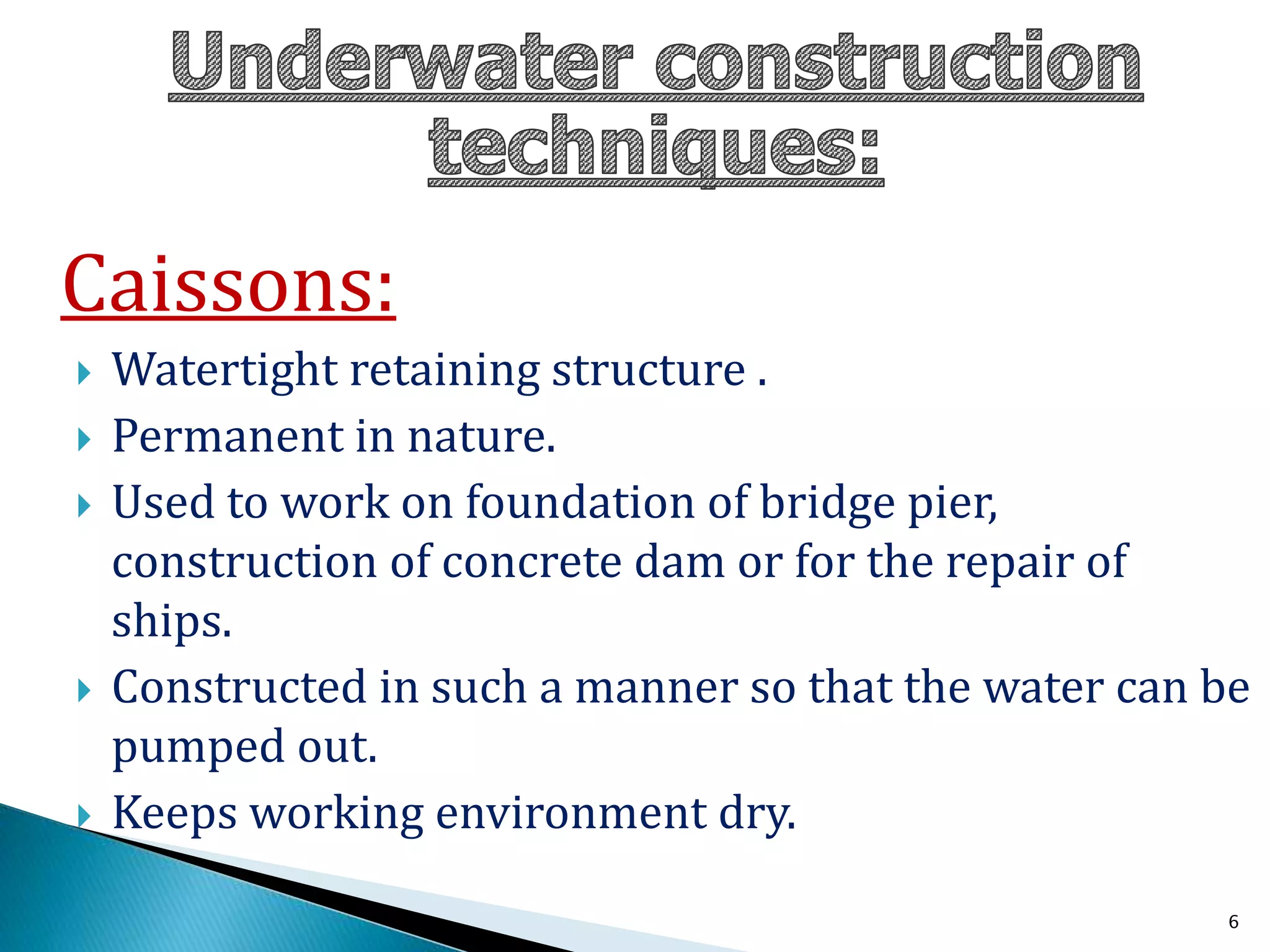 Constructio underwater | PPTX | Scuba Diving | Extreme Sports