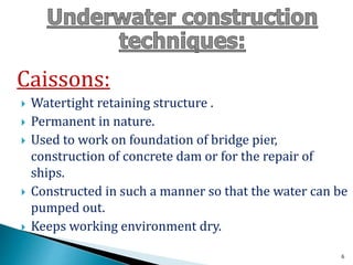 Constructio underwater | PPTX