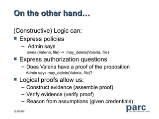 Constructive Access Control | PDF | Programming Languages | Computing