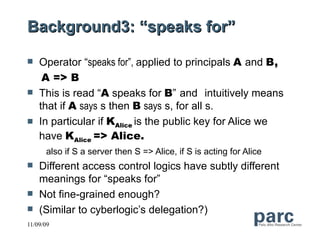 Constructive Access Control | PDF | Programming Languages | Computing
