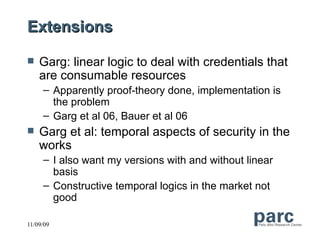 Constructive Access Control | PDF | Programming Languages | Computing
