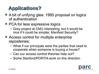 Constructive Access Control | PDF | Programming Languages | Computing