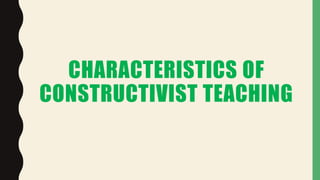 Constructive approach in english teaching | PPTX | Educational ...